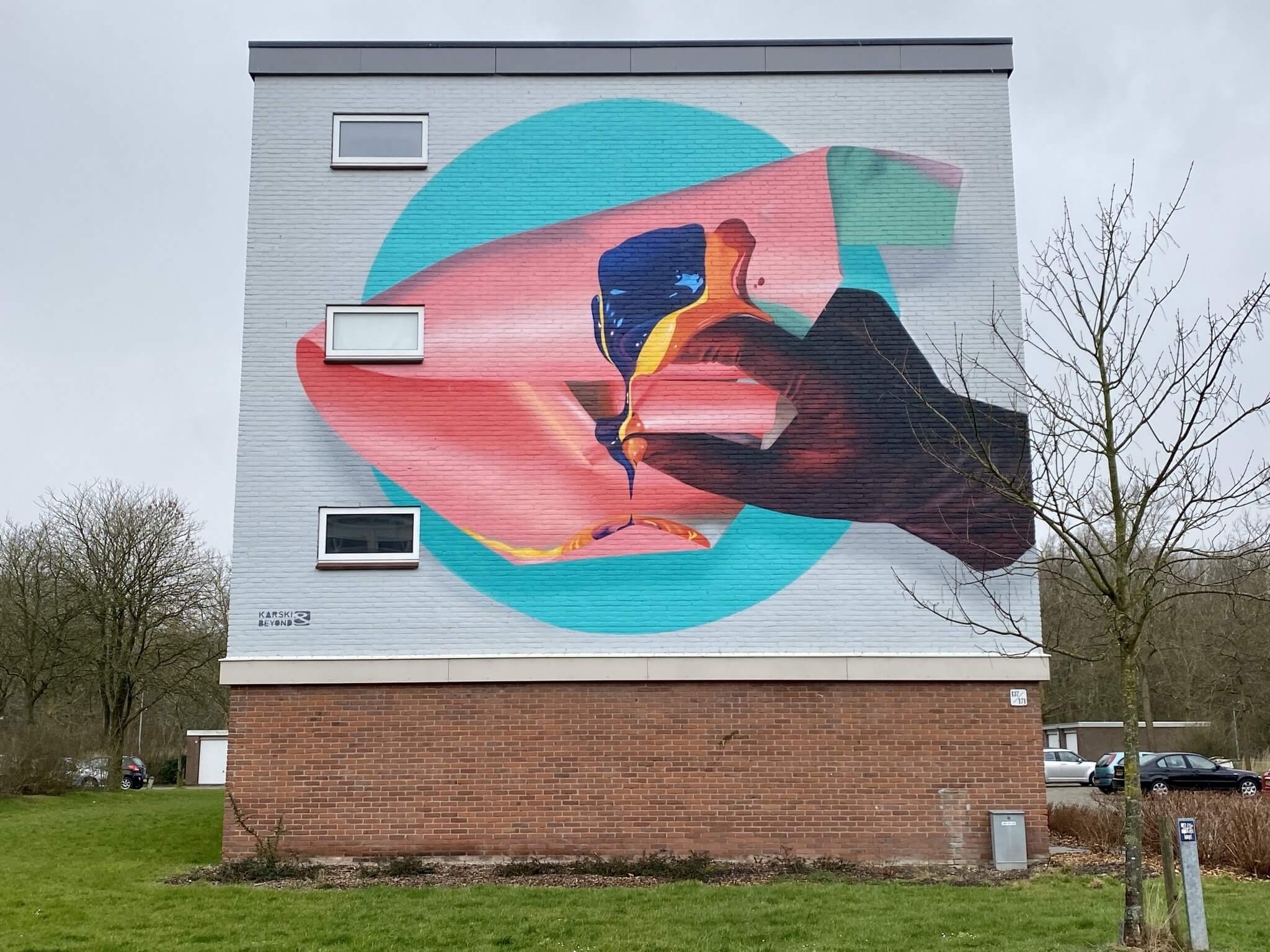 Street art in Goes