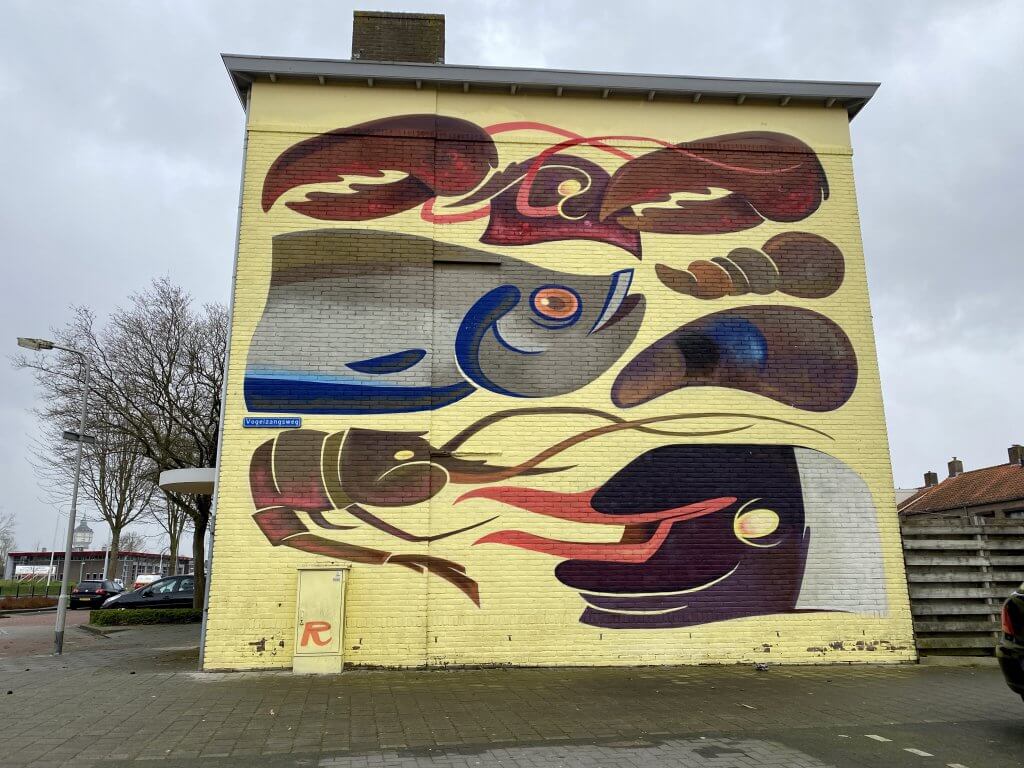 Street art in Goes