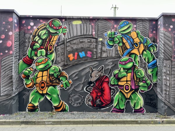 Street art en graffiti in Dortmund
